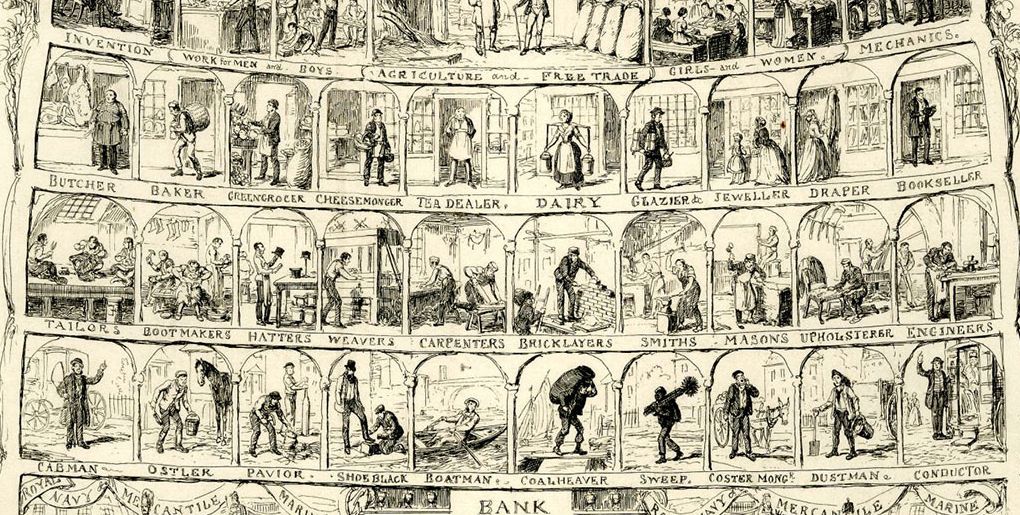 1837-1867 : « The Queen Bee in her Hive !!! » & « The British Beehive ...